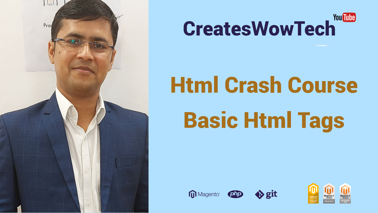 List of basic html tags - CreatesWowTech